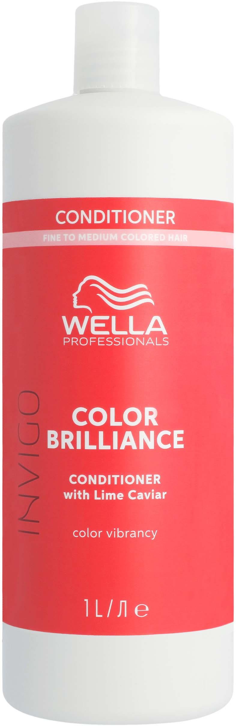 Wella Professionals Invigo Color Brilliance Conditioner Fine Hair 1000 ...
