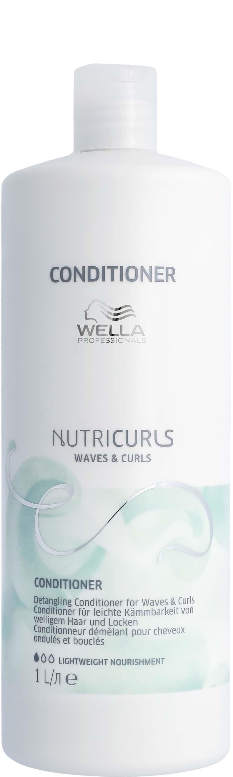 Wella Professionals Nutricurls Detangling Conditioner 1000 ml | lyko.com