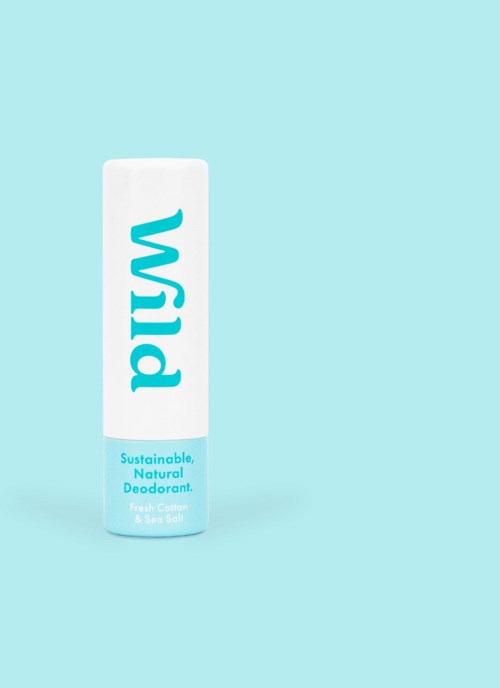 Wild Mini Deo Fresh Cotton & Sea Salt 16 g | lyko.com