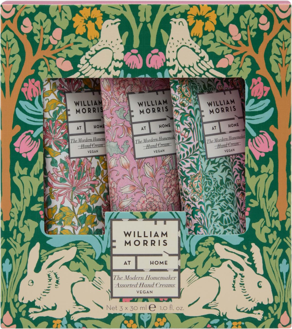 William Morris Assorted Hand Creams 3 x 30ml | lyko.com