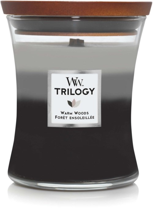 WoodWick Warm Woods Trilogy Medium | lyko.com