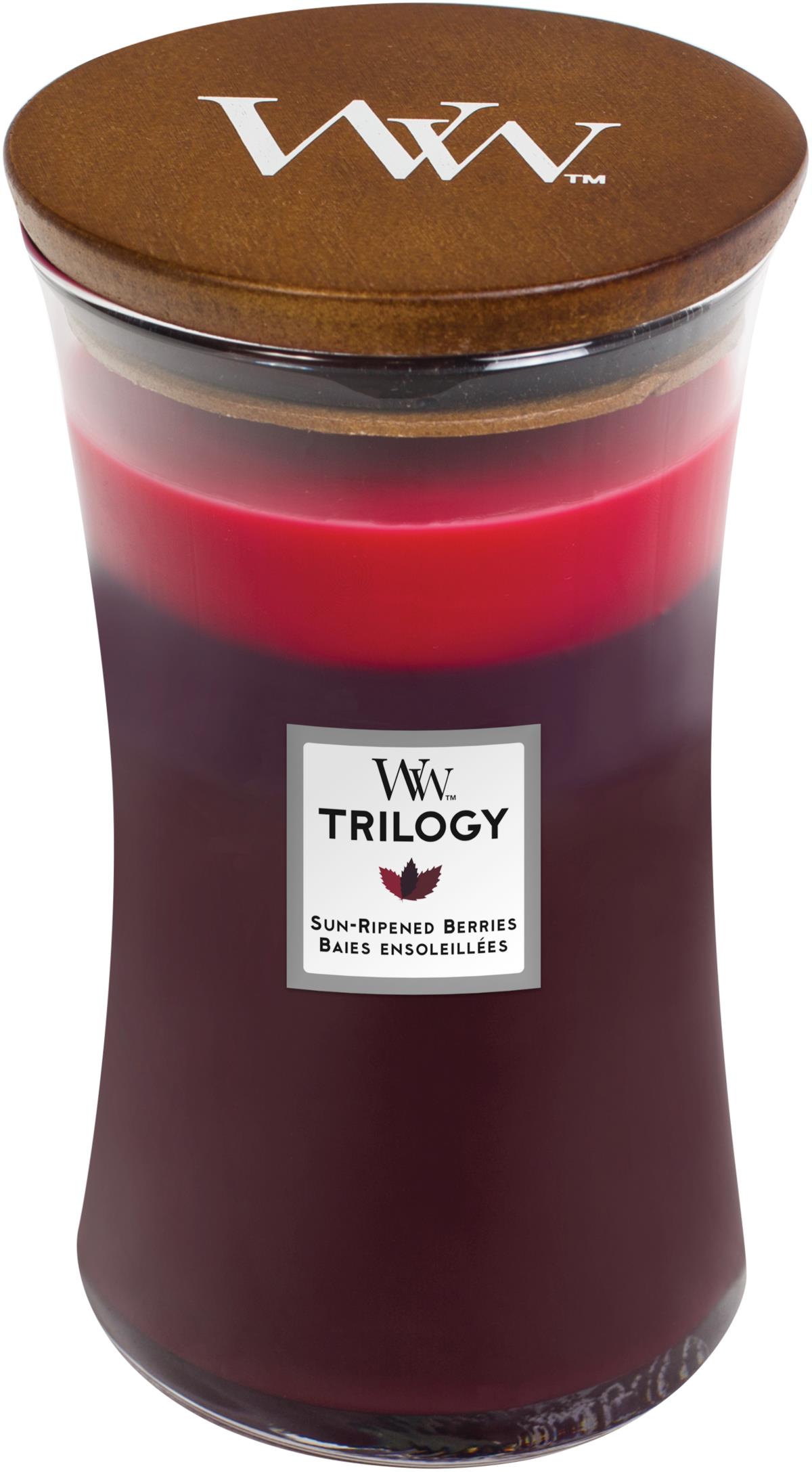 WoodWick Sun Ripened Berries Trilogy Large | lyko.com