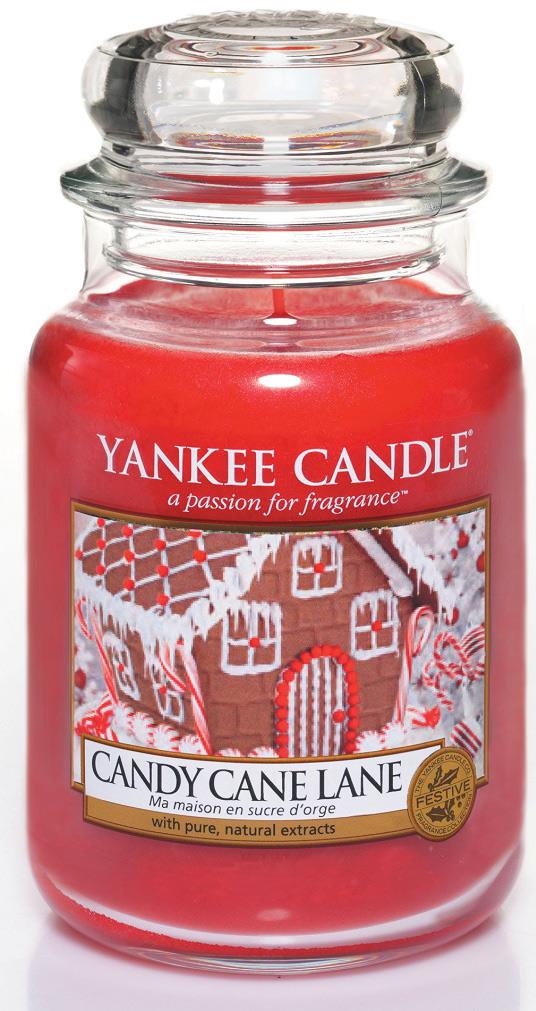 Yankee Candle Cane Lane Candy Large Jar 625 ml | lyko.com
