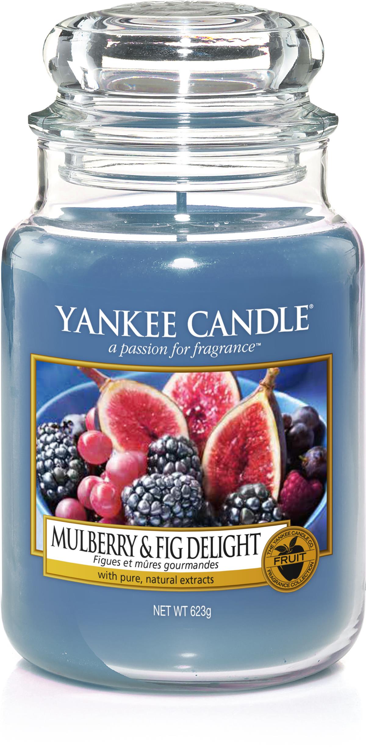 Yankee Candle Mulberry & Fig Delight Large Jar | lyko.com