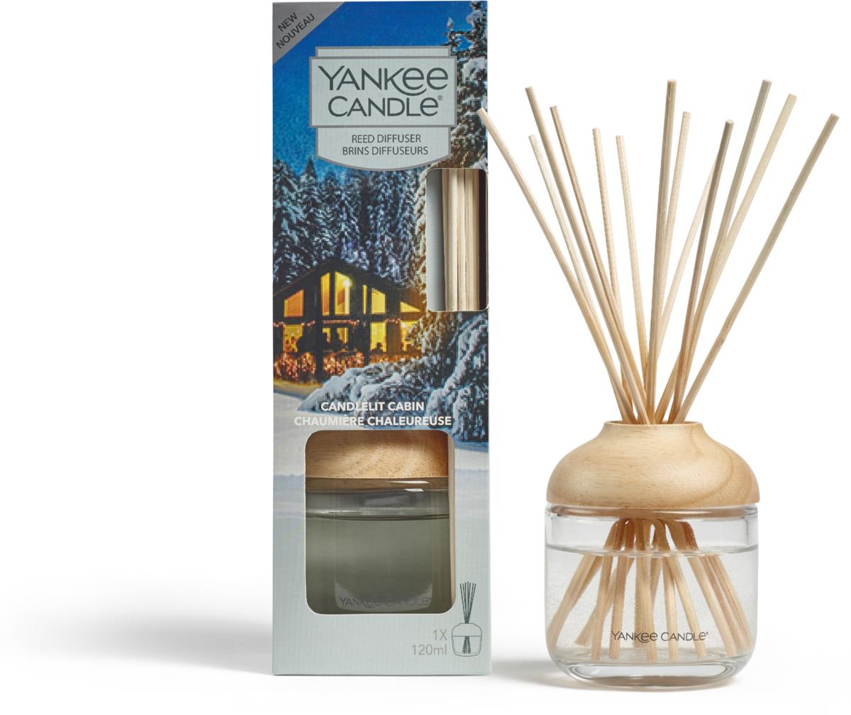 Yankee Candle Candlelit Cabin Reed Diffuser 120 ml | lyko.com