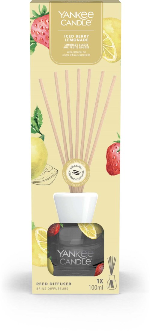 Yankee Candle Iced Berry Lemonade Reed Diffuser 100 ml | lyko.com