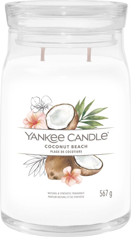 Yankee Candle Coconut Beach Signature Jar Large lyko