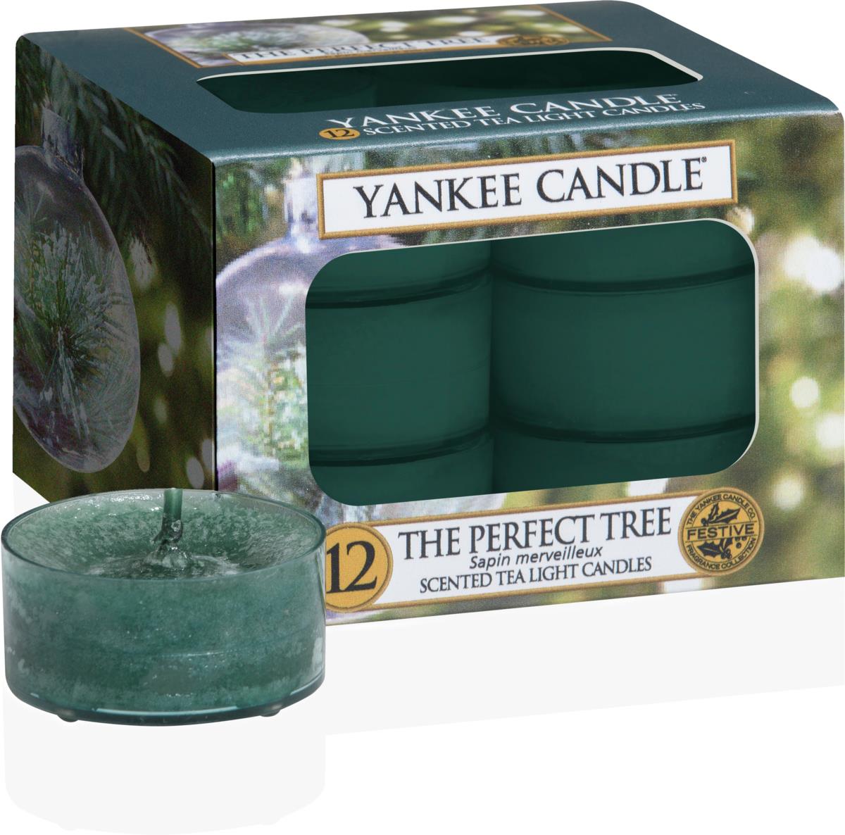 Yankee Candle The Perfect Christmas The Perfect Tree Tealight Jar 118 g ...