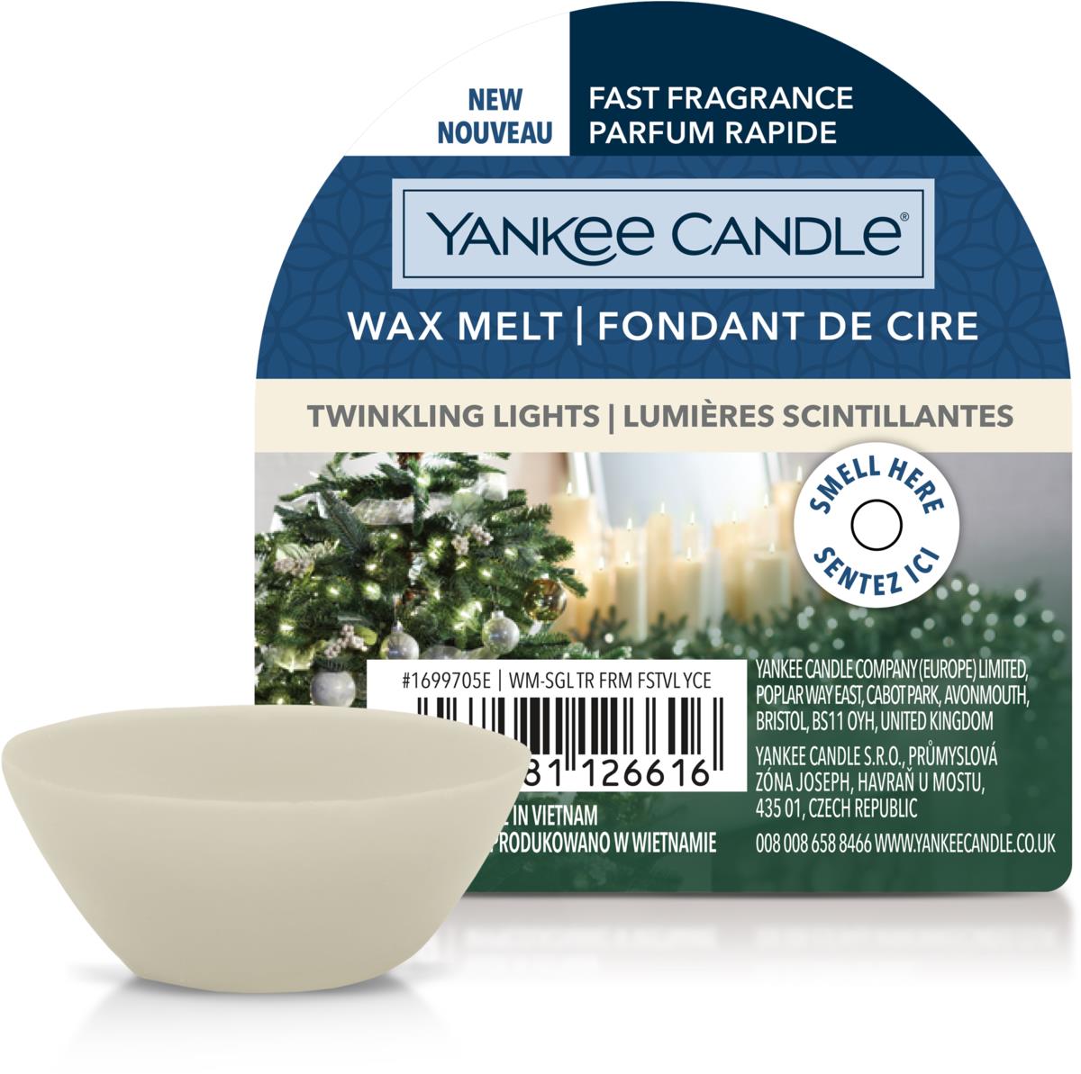 Yankee Candle Twinkling Lights Wax Melt | lyko.com