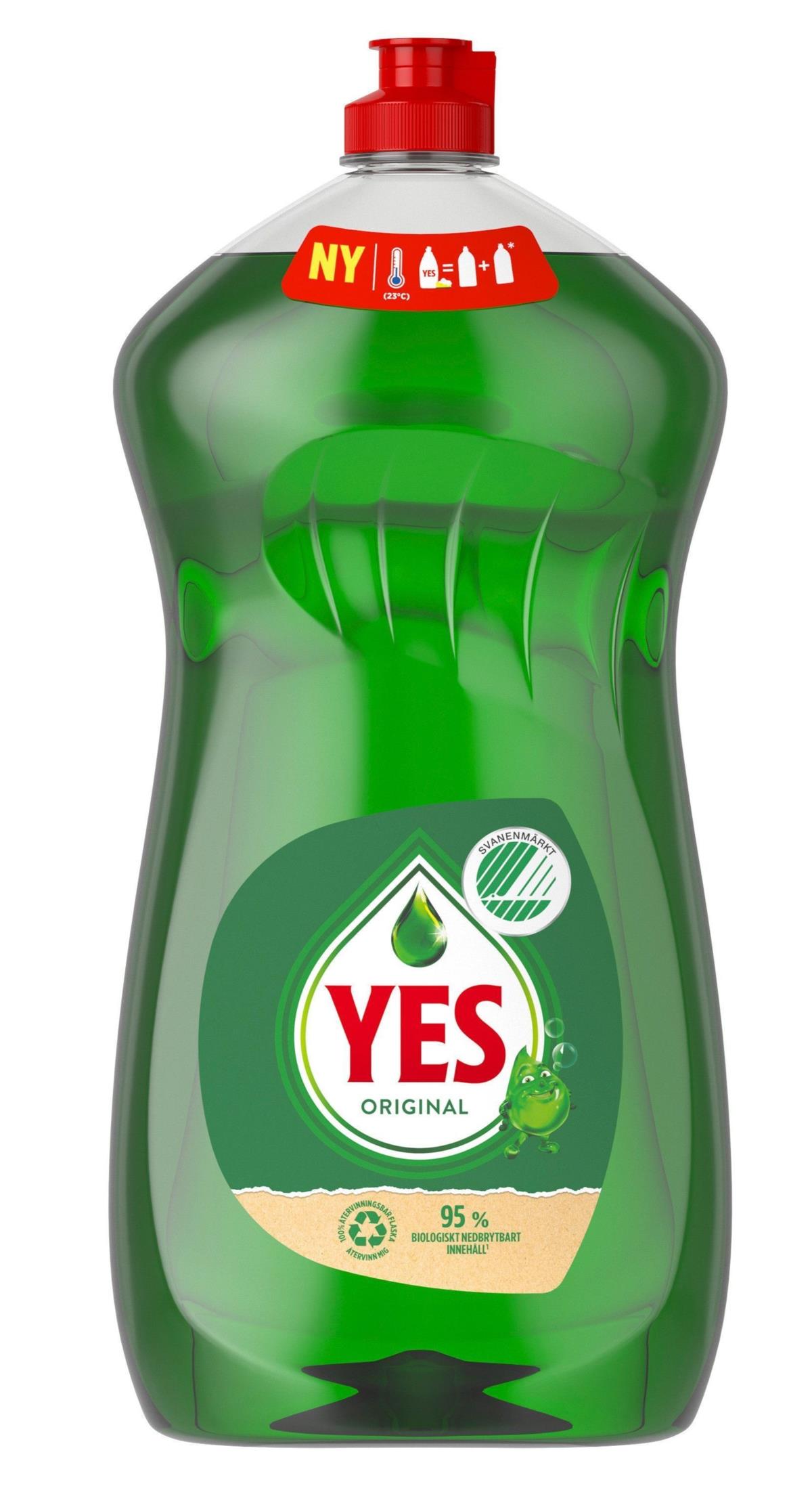 YES Clean & Fresh Washing Up Liquid Original 1250 ml | lyko.com