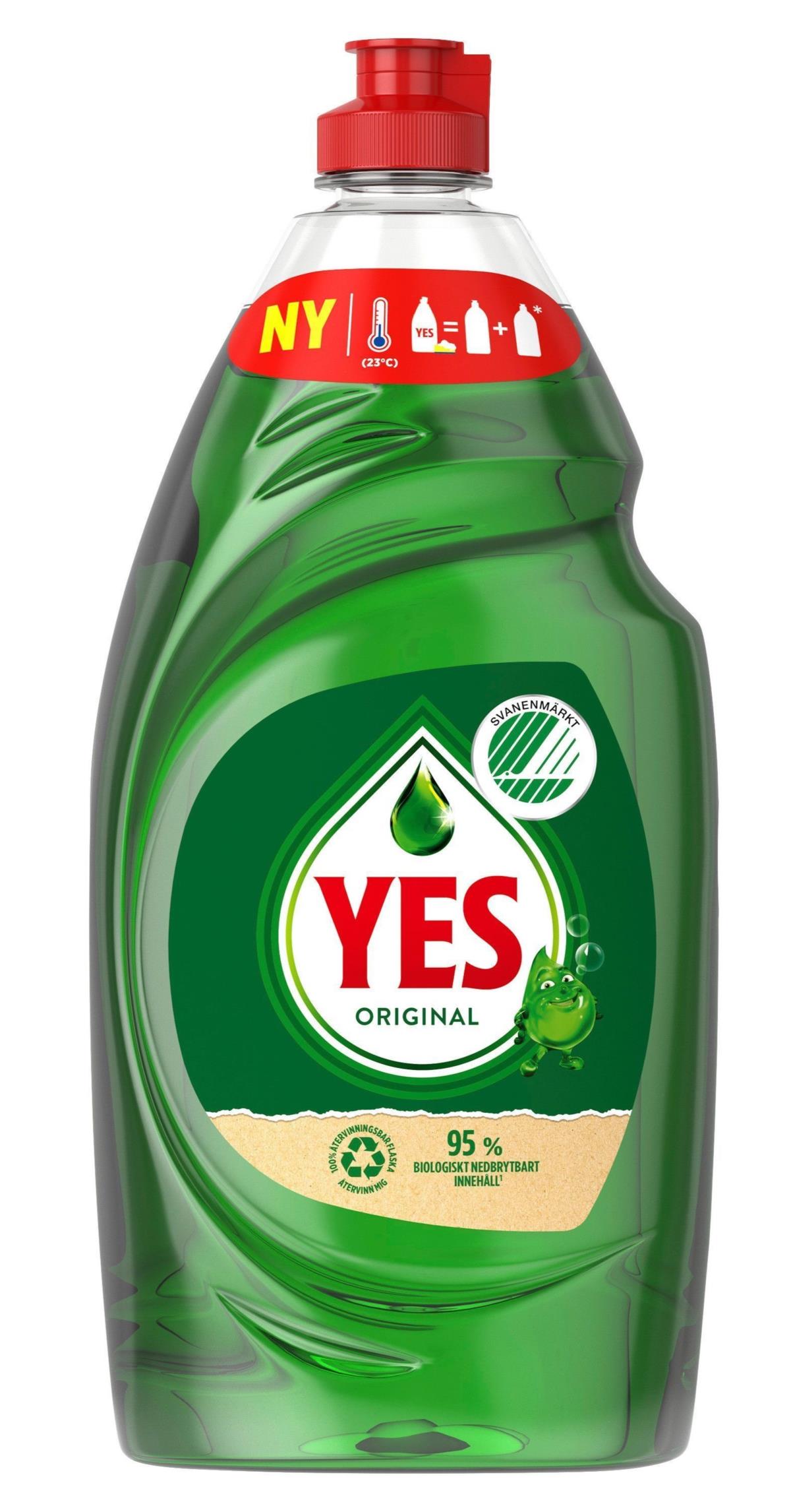 YES Clean & Fresh Washing Up Liquid Original 900 ml | lyko.com