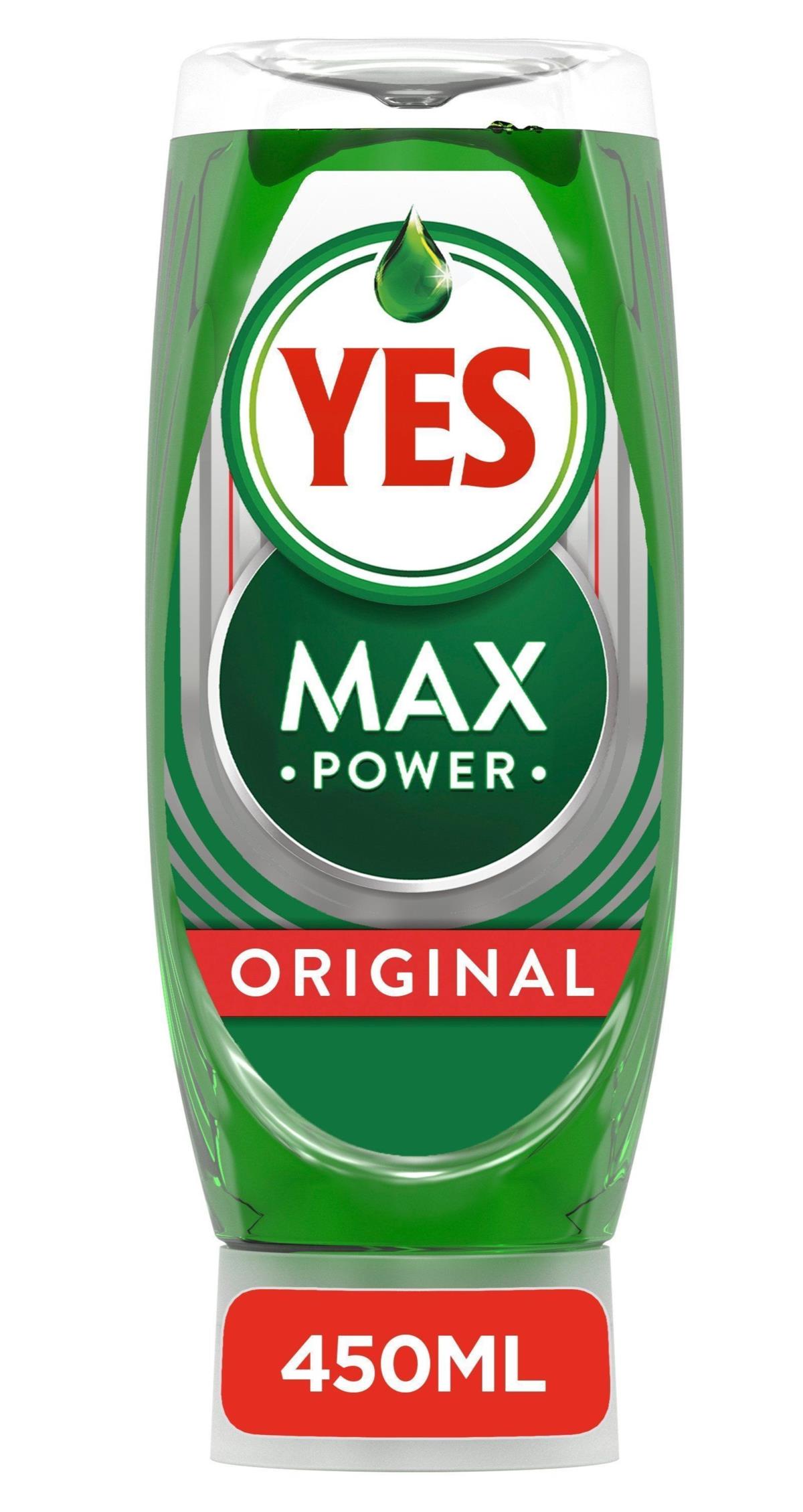 YES MaxPower Washing Up Liquid 450 ml | lyko.com