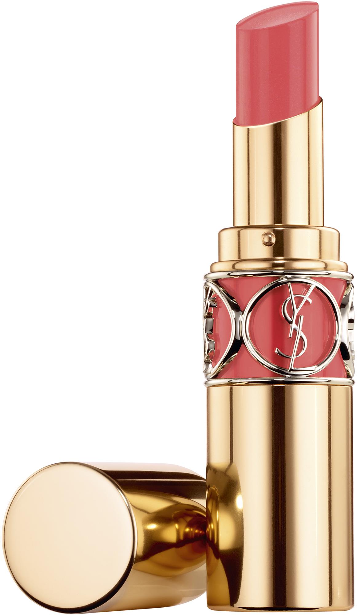 Yves Saint Laurent Rouge Volupte Shine Lipstick 15 Corail Intuitive ...