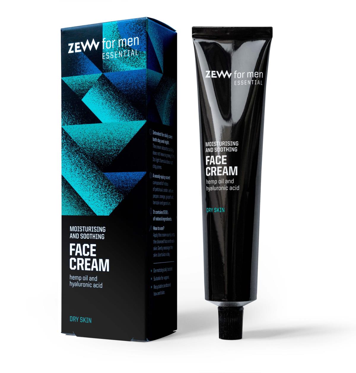 ZEW for Men Face Cream Essential Moisturising and soothing 50 ml | lyko.com