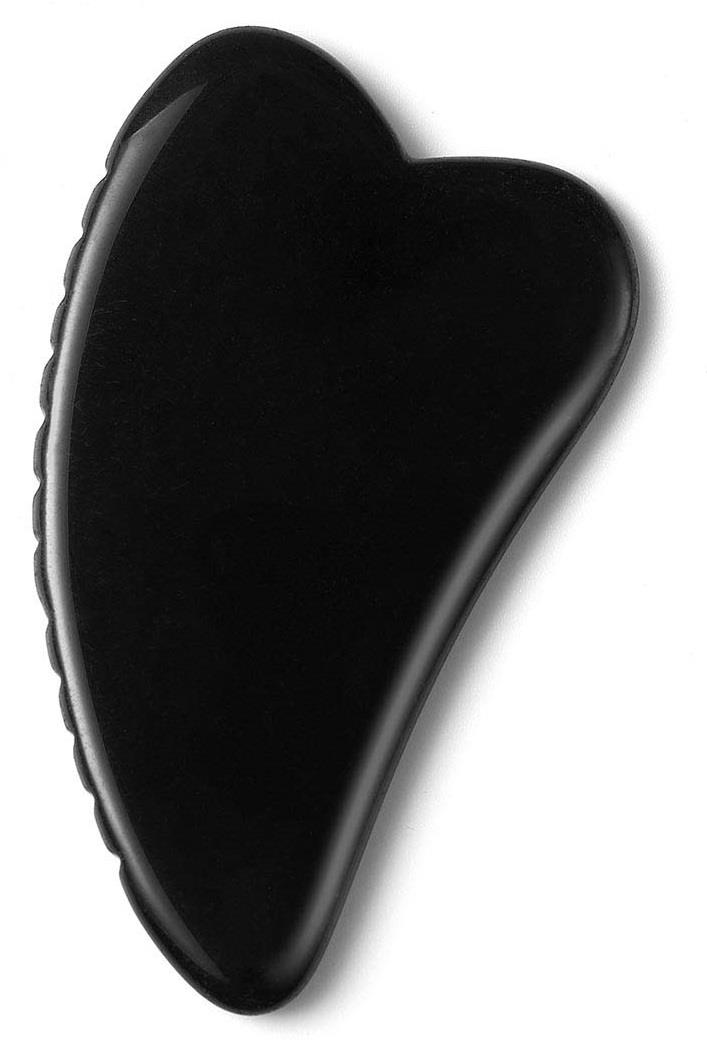 Zoe Ayla Obsidian Gua Sha With Teeth | lyko.com