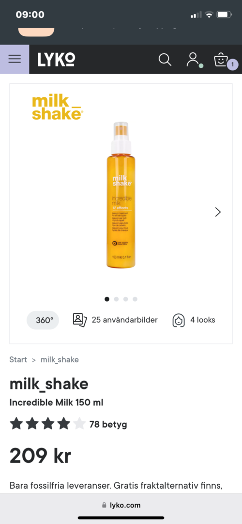 milk_shake Incredible Milk 150 ml | lyko.com