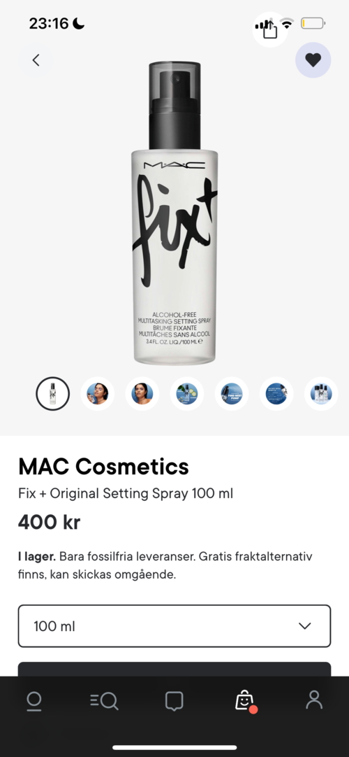 MAC Cosmetics Prep + Prime Fix+ Primer And Face Spray 100 ml | lyko.com