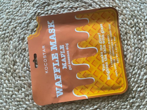 KOCOSTAR Waffle Mask Maple 40 g | lyko.com