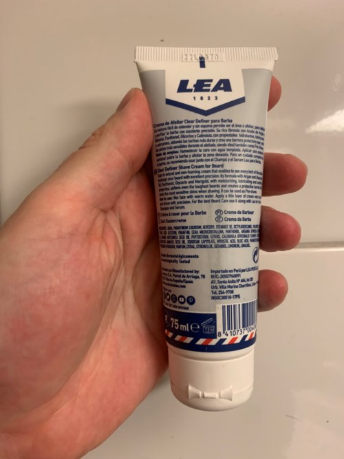 LEA Men Beard Definer Shaving Cream 75 ml | lyko.com